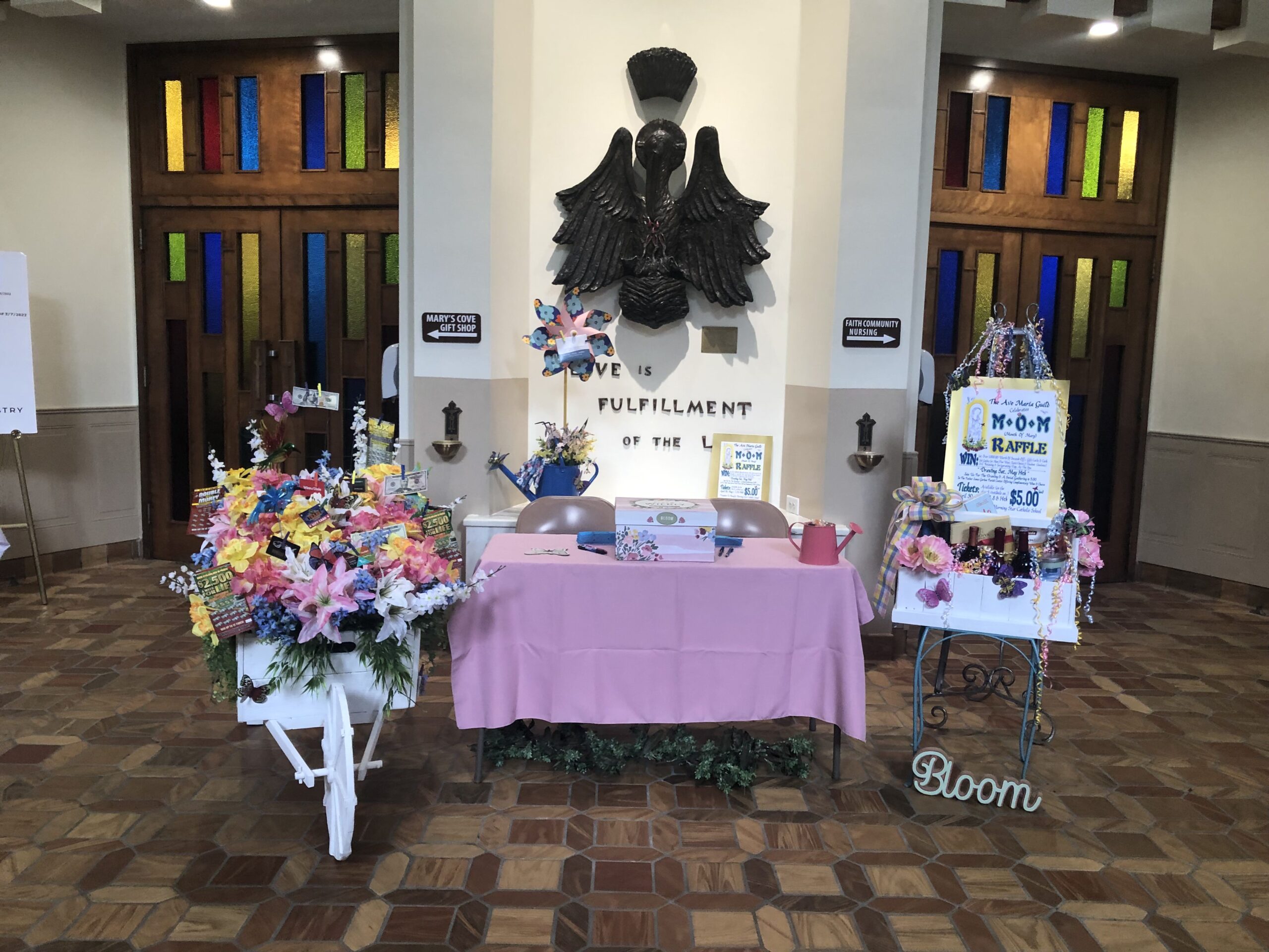 Wine and Cheese Reception hosted by the Ave Maria Guild - Blessed ...