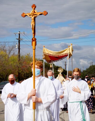 Eucharistic Procession - Blessed Sacrament Catholic Church